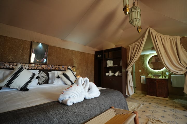 Luxury Suite With Pool View – Agafay Ecolodge - Agafay