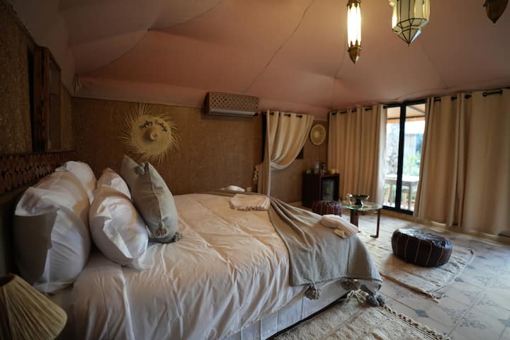 Luxury Suite With Pool View C5 – Agafay Ecolodge - Agafay