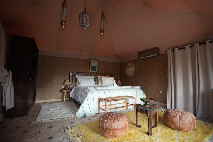 Luxury Suite With Pool View C3 – Agafay Ecolodge - Agafay