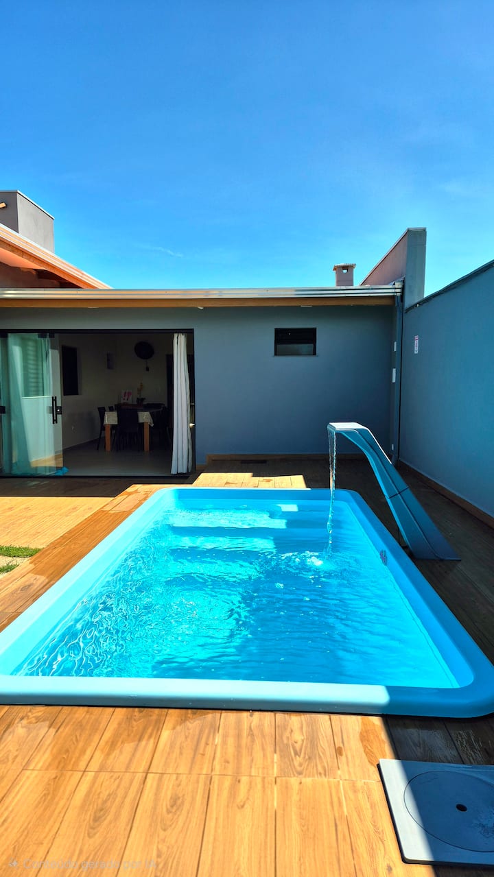 Casa Da Ilha• Com Piscina•1 Min Da Praia - Ilha Comprida