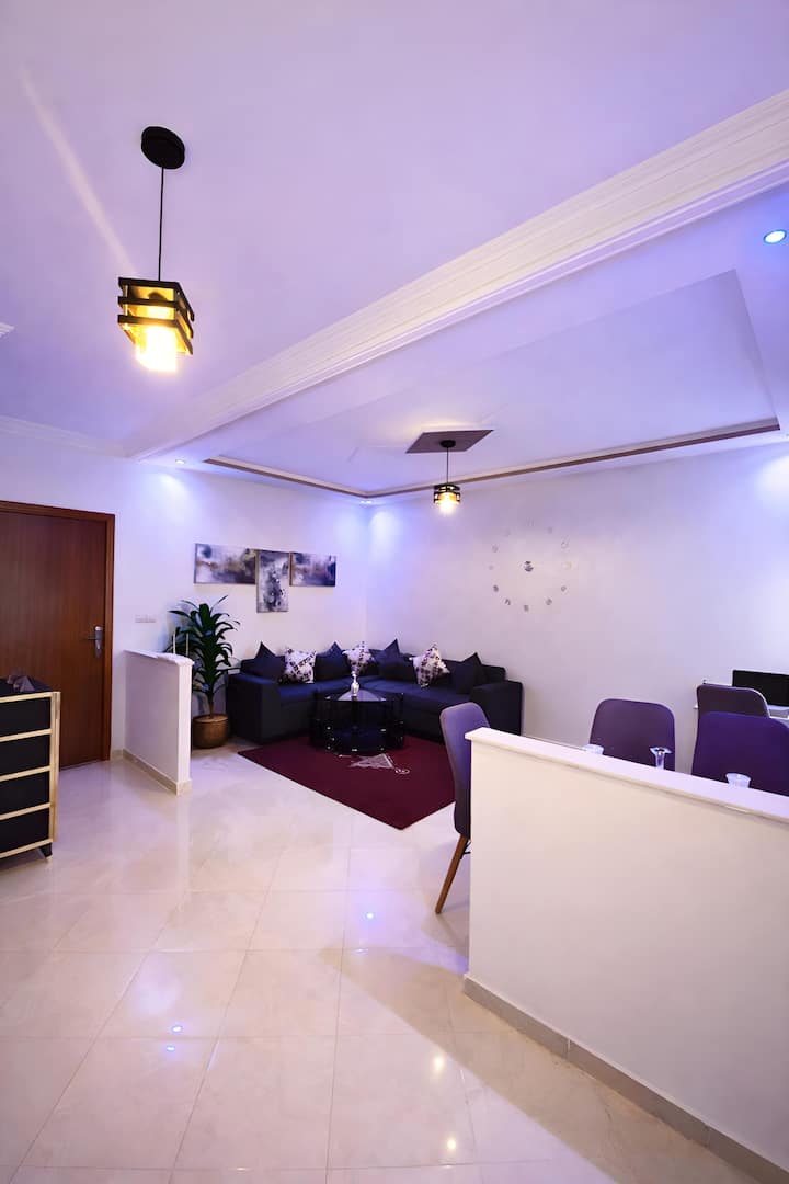 Modern Apartment | Fiber Wifi | Parking | Hamria - Meknes