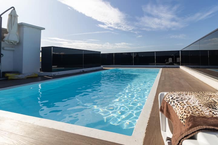 Piscine & Centralité 1 Br ÉLégant Au Cœur De Casa - Casablanca