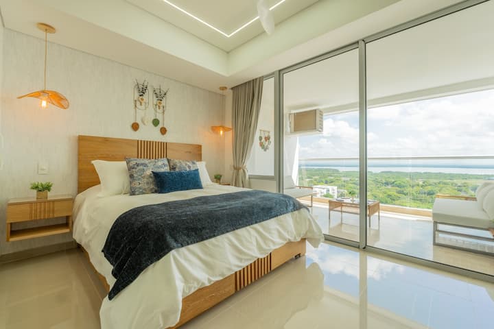 ¡New! Suite+piscina+ac+wi-fi+tv En @Cartagena - Bolívar