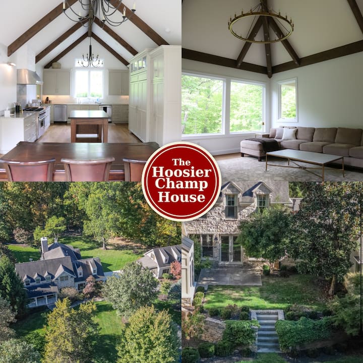 Hoosier Champ House (4 Acres 6 Min From Campus) - Bloomington, IN