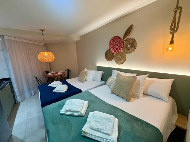 Flat Novíssimo Em Carneiros - Praia dos Carneiros