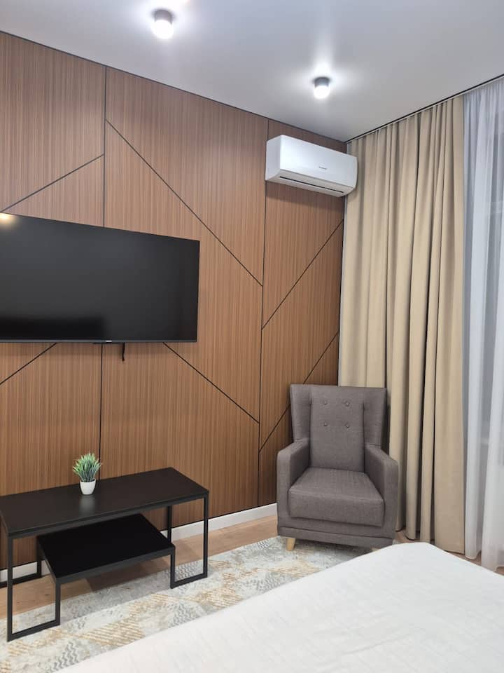 Стильная 1-ком квартира в отличном районе столицы - Kazakhstan