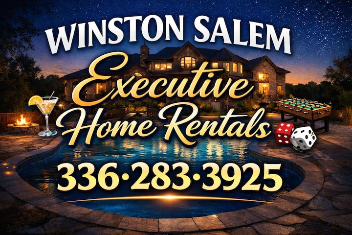 Gamerooms Firepit Airhockey Fooseball Luxury Baths - Winston-Salem, NC