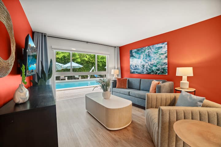 Coastal Family Getaway | Beach Access | King Bed - Fau, Boca Raton