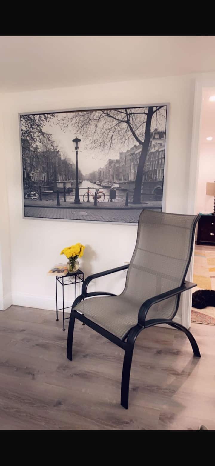 Renovated Basement With Kitchen, Bed, And Bathroom - Bensalem, PA