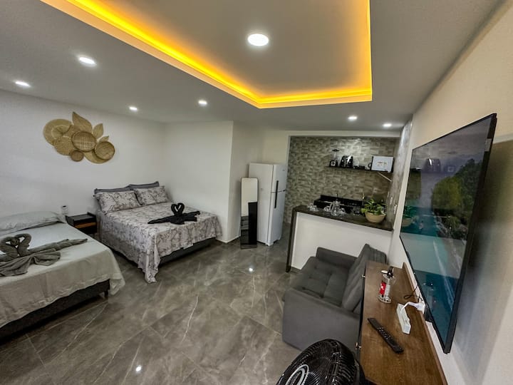 Loft Completo Com Ar-condicionado No Abraão - Ilha Grande