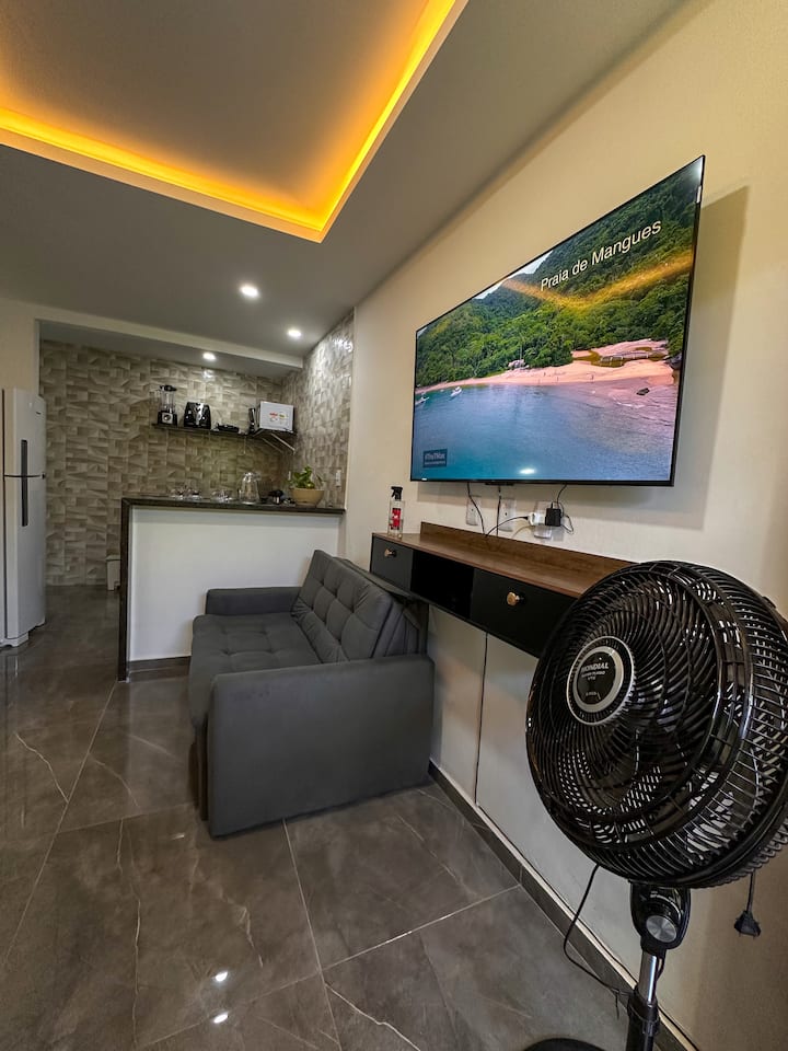 Loft Completo Com Ar-condicionado No Abraão - Ilha Grande