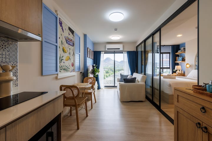 Modern Cabanas Studio • Pool & Gym • Balcony - Hua Hin