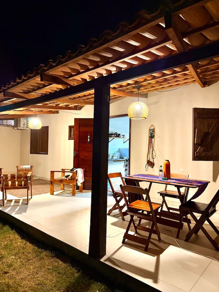 Casa Tranquila A 7 Min Da Rua Da Xêpa Em Smg - São Miguel do Gostoso