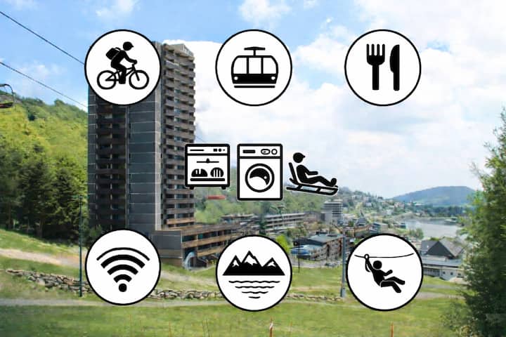 Superbesse - Tour De La Biche 117 -
Wifi - Lac de Bourdouze