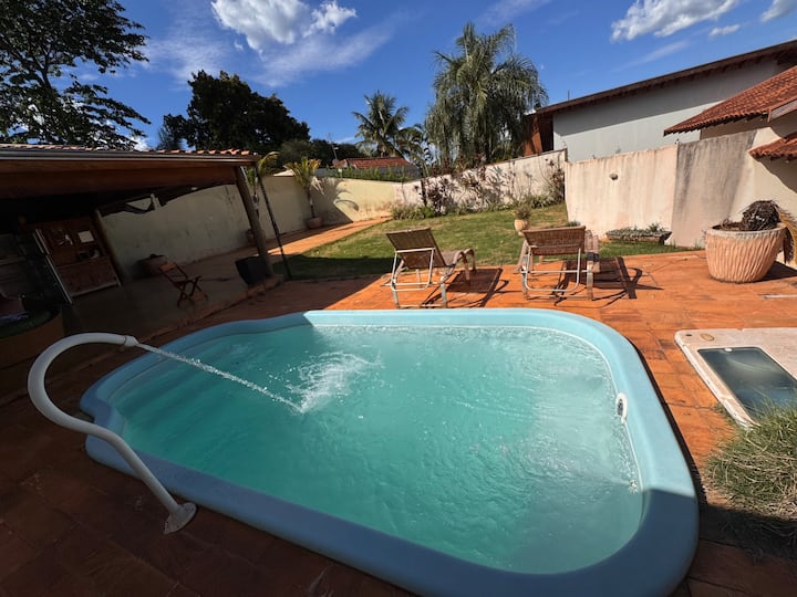 Casa Completa, Parques E Centro A 5 Minutos - Olímpia