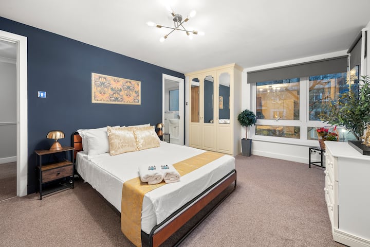 E14 - Appartement Spacieux De 2 Chambres Pouvant Accueillir 5 Personnes - Vue Sur L'o2 Arena - Central London