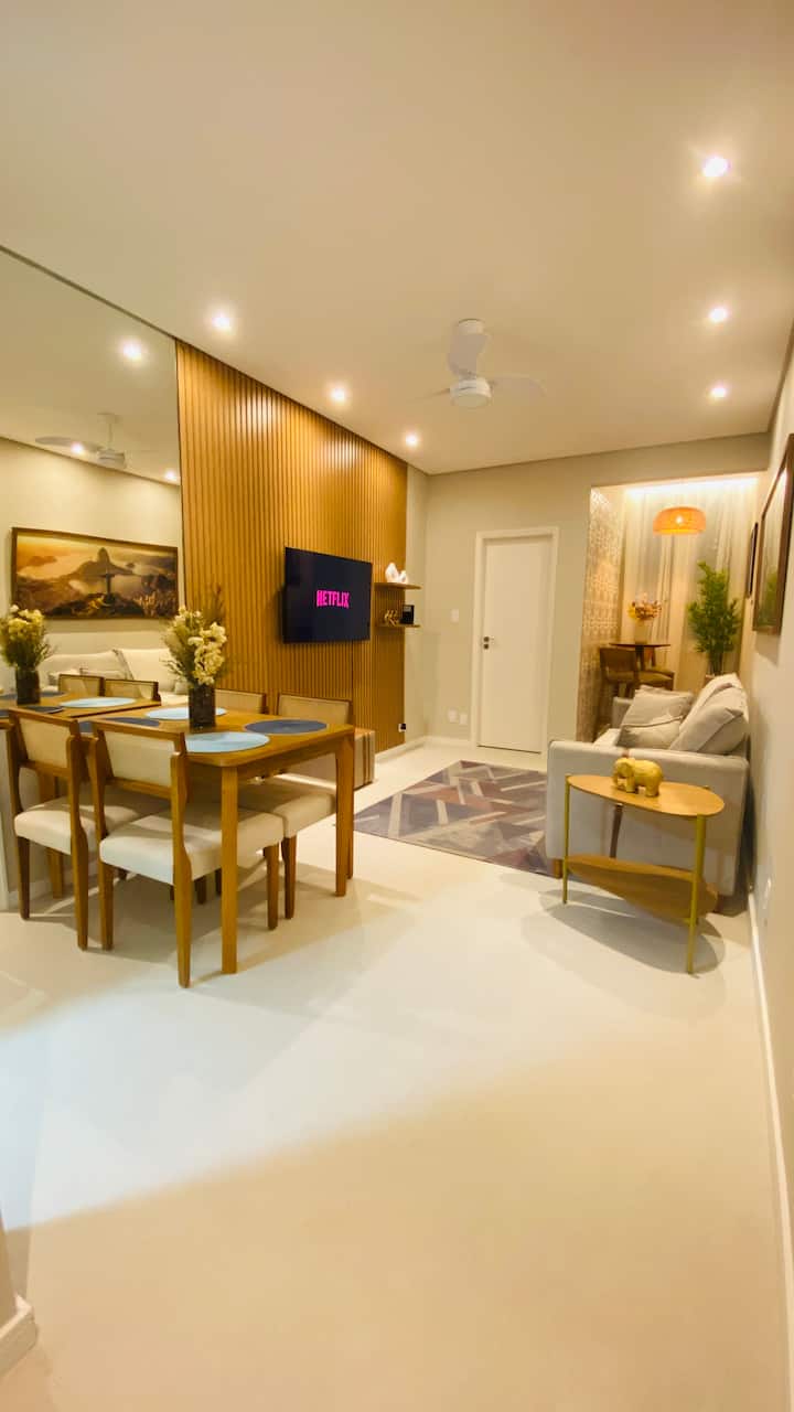 Apto 2 Quartos - 400mt Da Praia - 1 Vaga Garagem - Brésil