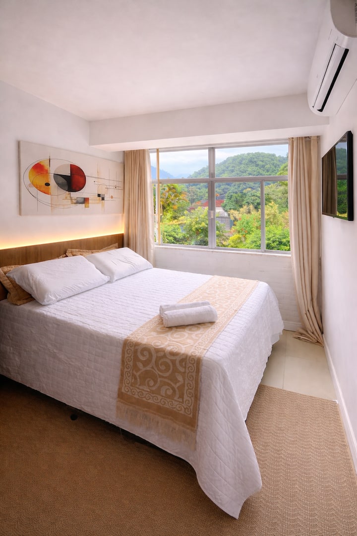 Flat Moderno Para Casal Em Angra | Wi-fi, Ar - Ilha Grande