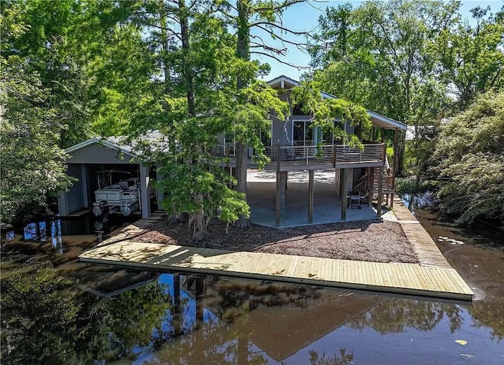 Camp Tickfaw Retreat - Waterfront Getaway - Tickfaw State Park, Springfield