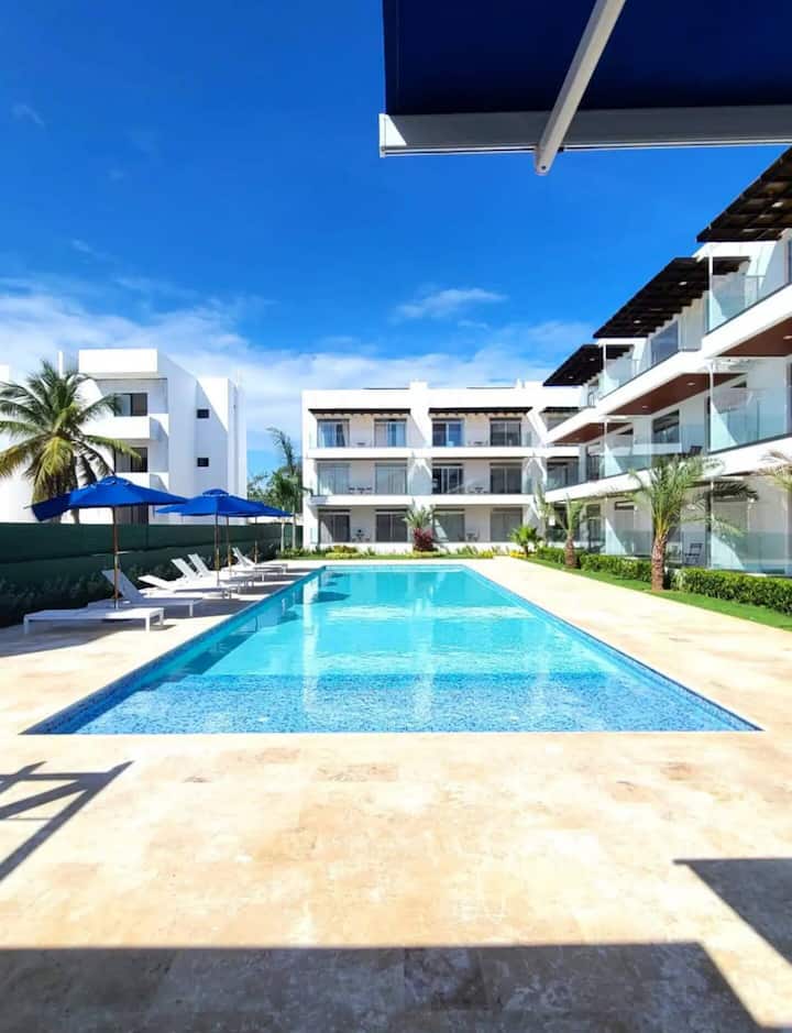 Apartamento 2 Hab. Con Piscina Y Playa - Punta Cana