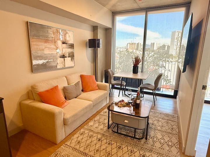 Prime Nunciatura 1br | Pool, Gym & Walkable Area - San José