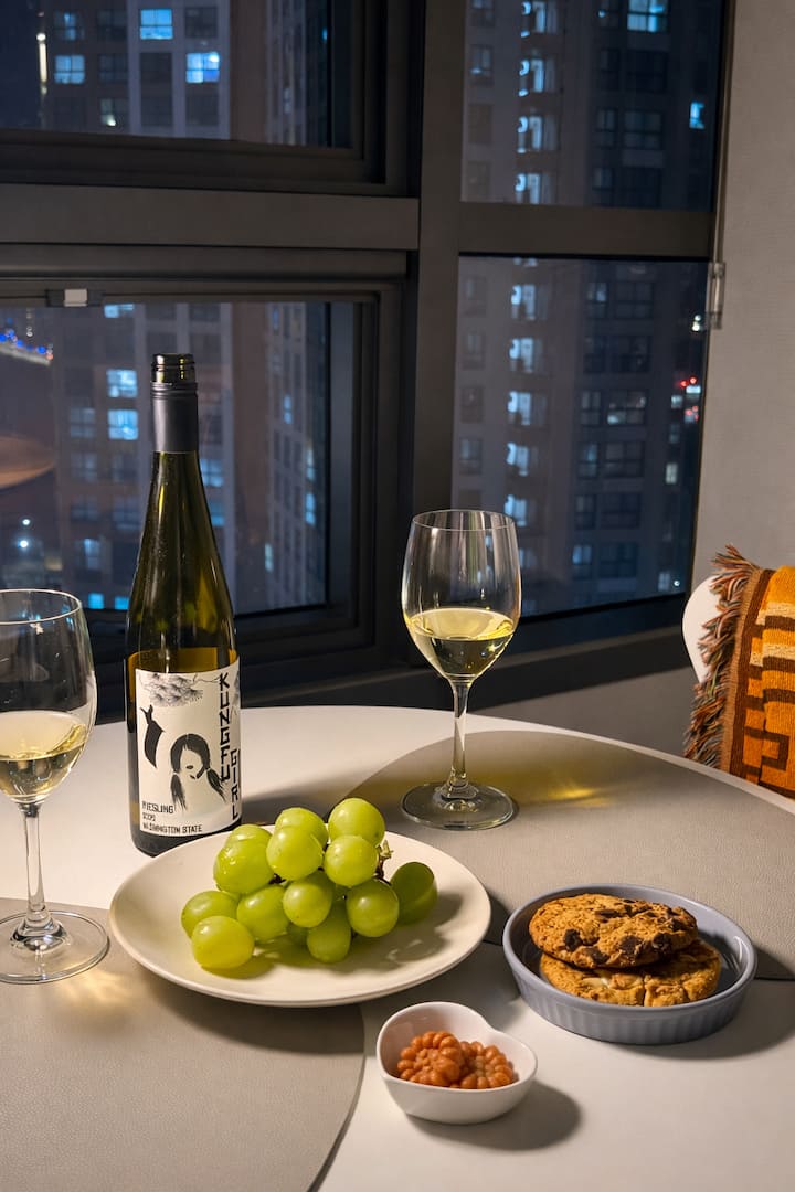 고층 시티뷰 · 호텔식 침구|청연 Cheong-yeon Stay - Incheon