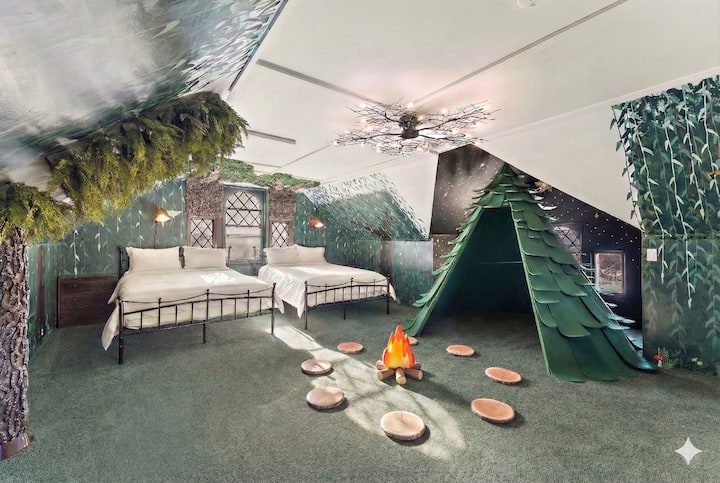 Hot Tub, Kid Friendly, Karaoke & Ev Charger - Minneapolis