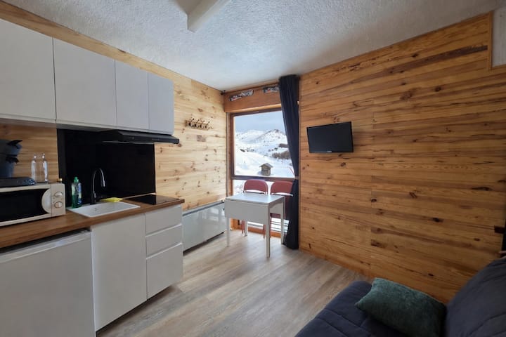 Studio Cosy Et Fonctionnel – 16 M² - Orcières