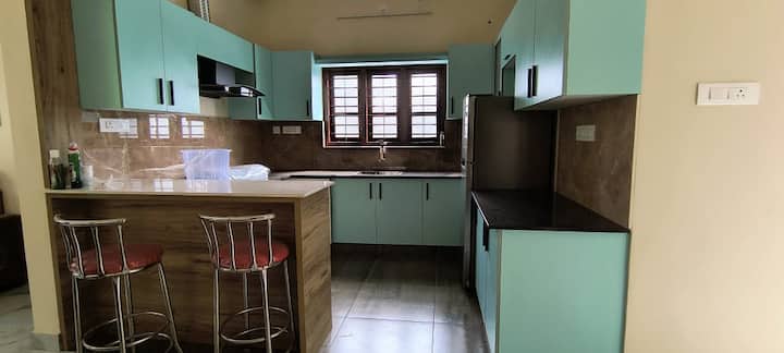 2bhk Apartment & Balcony With Top View - Varkala