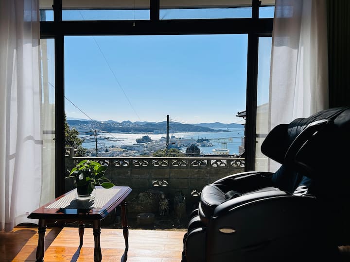 静かな環境で佐世保湾を眺めながらホテルライクのようにプチ贅沢してみませんか？ - 사세보시