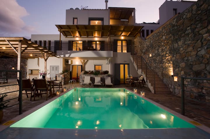 Elounda Bay View Villa With Private Pool - Agios Nikolaos