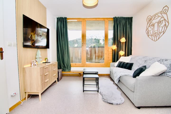 La Grotte Des Ours : T2 Cosy Vue Sur Pistes - Le Dévoluy