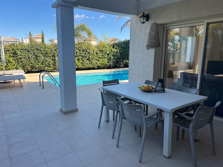 Sea View Villa With Pool - Konnos / Cap Greco - Protaras