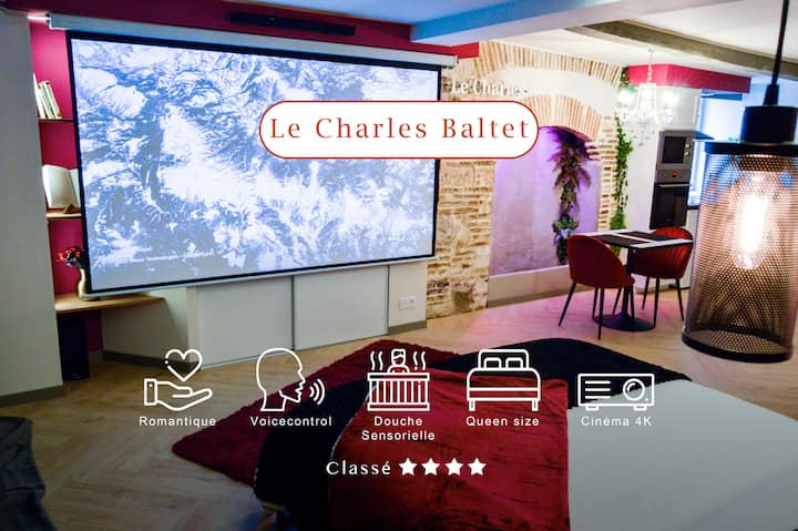 Le Charles Baltet - Spa, Cinéma, Luxe, Prox Centre - Troyes