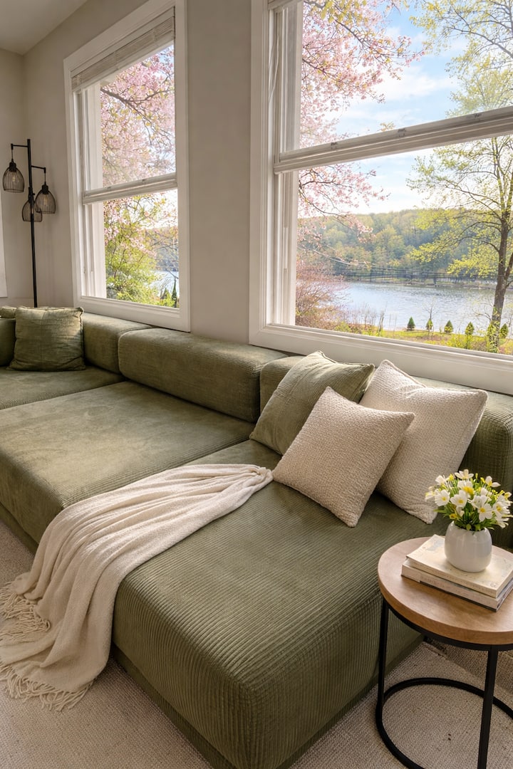 New Spacious 4br 4bath / Pool / River View - Derby, CT