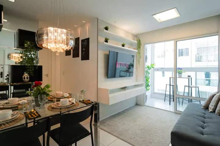 Apto Completo Para Família A 1 Quadra Do Mar - Vila Velha