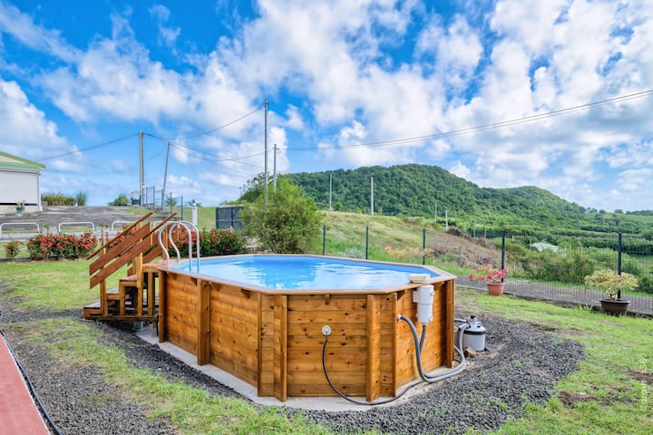 Villa Harmonie – Piscine, Jacuzzi & Vue Mer - Martinique