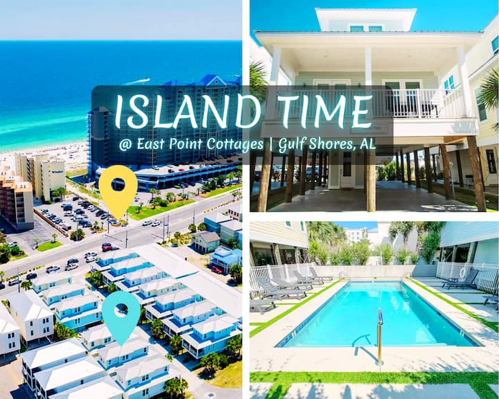 2 Minute Walk To Beach*gorgeous Pool*3br*sleeps 12 - Gulf Shores, AL