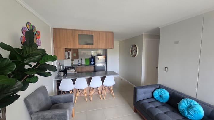 Ven A Descansar A Pasos De La Playa. - El Tabo