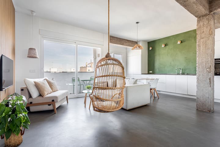 Modern & Bright Apartment In Ruzafa. Seasonal Rent - Valencia