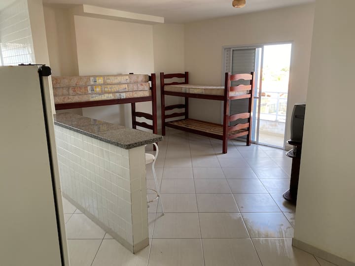 Apartamento Kit Net Em Peruibe - Peruíbe