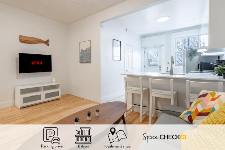 Le Nid Mtlcity | Parking | Terrasse | 2 Bureaux|ac - Montreal