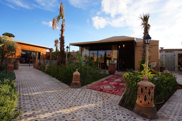 Chambre Triple Deluxe Agafay Ecolodge, Marrakech - Agafay