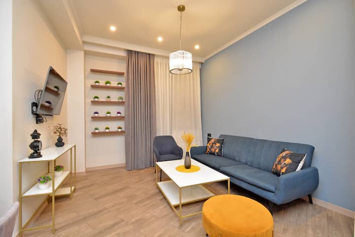 Demerchian 1, Modern 1 B/d Apt With Vitrages De141 - Yerevan