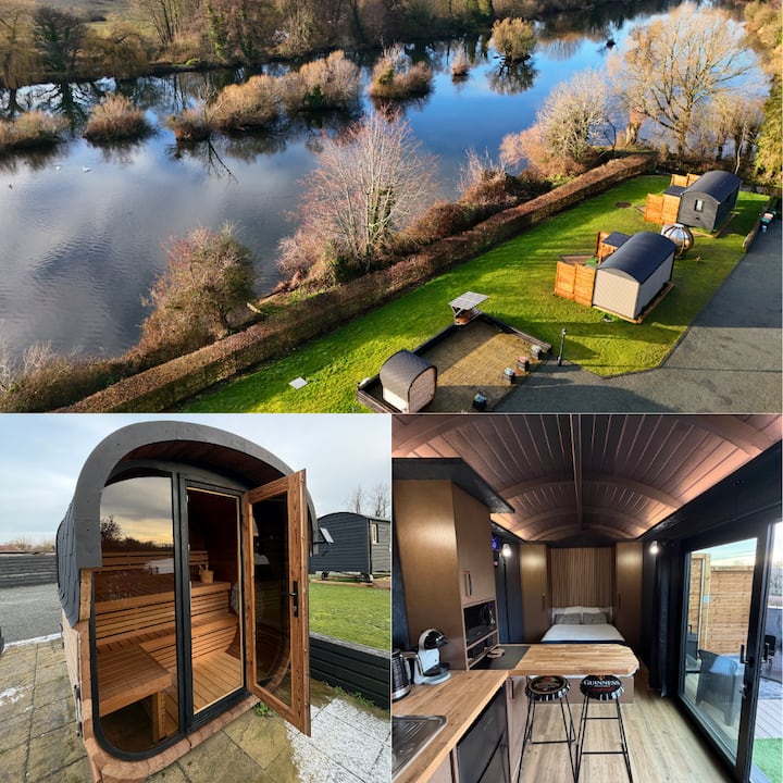 Swallows Sanctuary • Lakeside Hut • Sauna, Hot Tub - United Kingdom