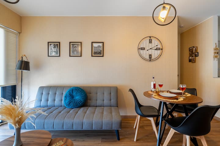 Hermoso Y Elegante 1br Limite Con San Isidro - Lima