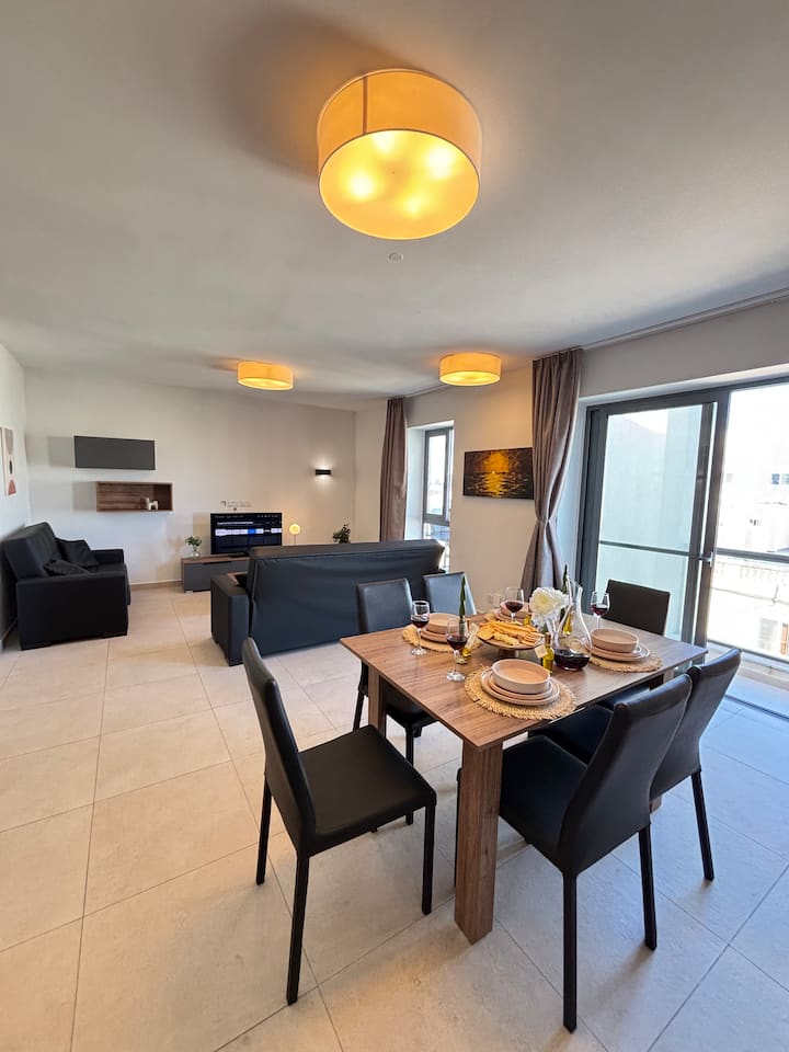 Luxury Spacious Flat | Ultimate Comfort - La Valette