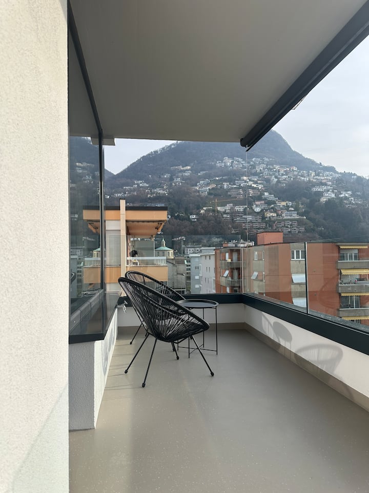 Live Lugano - Via Muggina -Three Rooms Flat - Lugano