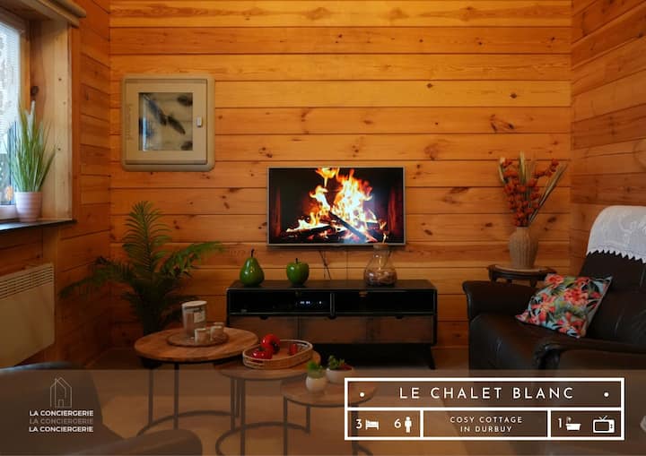 Chalet Cosy à Durbuy Pour 6 Personnes Avec Parking - Durbuy