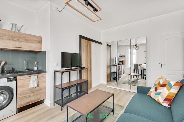 Studio Cosy à Vincennes Pour Deux Personnes - Vincennes